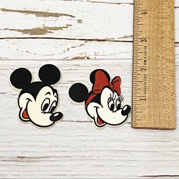 Disney | Kitchen | Vintage Disney Minnie Mickey Mouse Ref Magnet | Poshmark